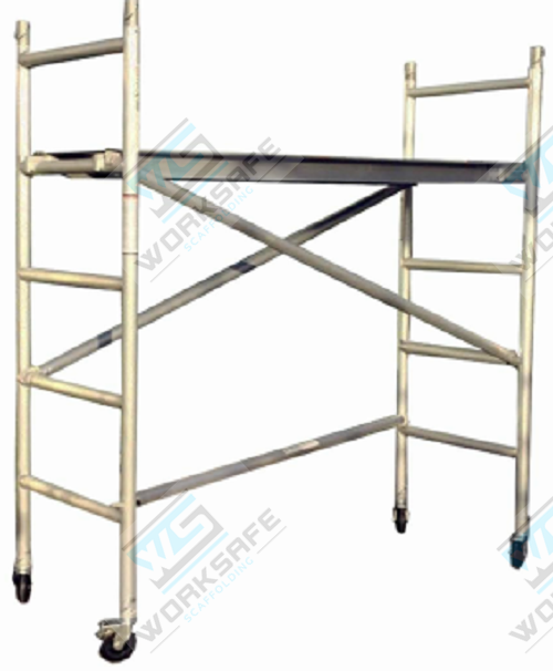 Aluminium Tower 2.0l x 0.73w x 2.5m High | Worksafe Scaffolding