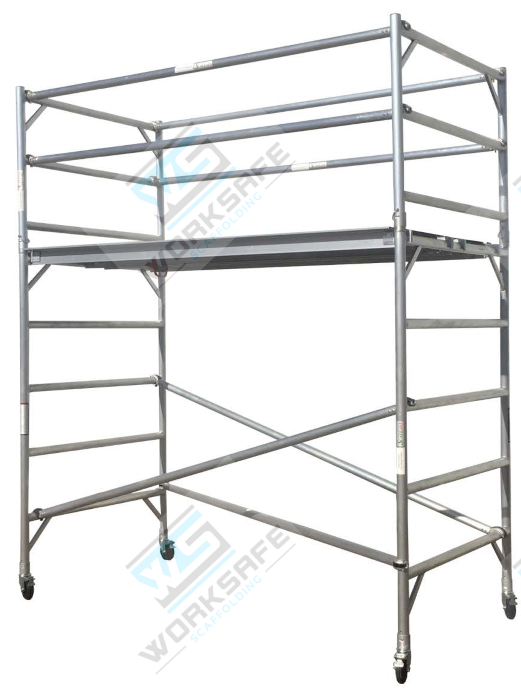 Aluminium Tower 2.5l x 1.3w x 3.5m High | Worksafe Scaffolding