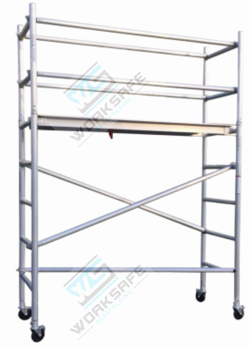 Aluminium Tower 2.0l x 0.73w x 3.5m High | Worksafe Scaffolding