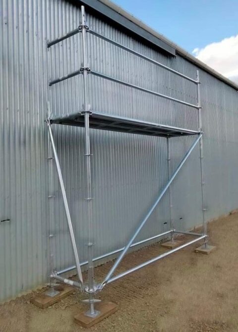 Ringlock Set 1 Bay 3.07m Single level | Worksafe Scaffolding